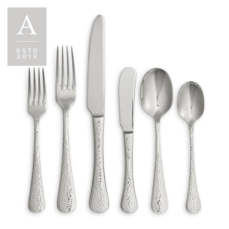 NICO HAMMERED FLATWARE COLLECTION – Artisan Tableware Co.